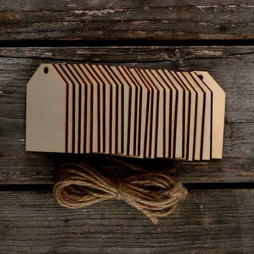 25x Wooden Luggage Tags Craft Shape 3mm Ply Comes With Twine - Etsy