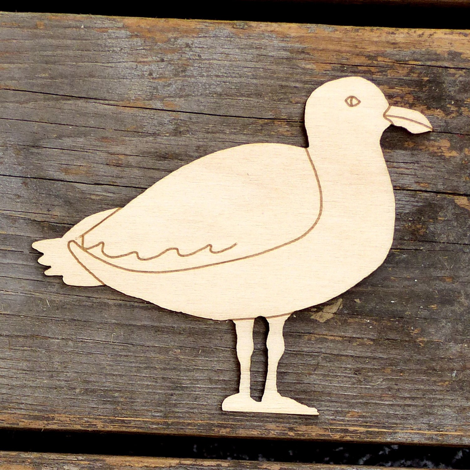 10x Wooden Seagull Craft Shapes 3mm Plywood Wildlife Bird - Etsy UK