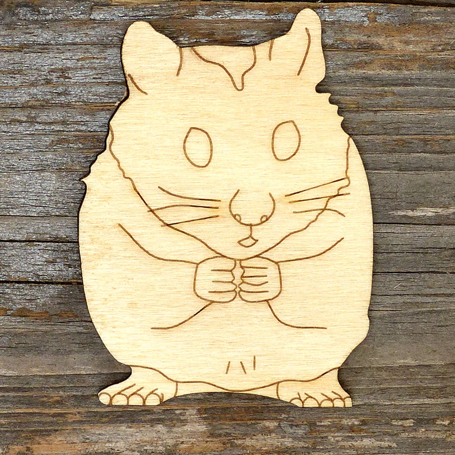 10x Wooden Golden Hamster Eating Craft Shapes 3mm Plywood - Etsy