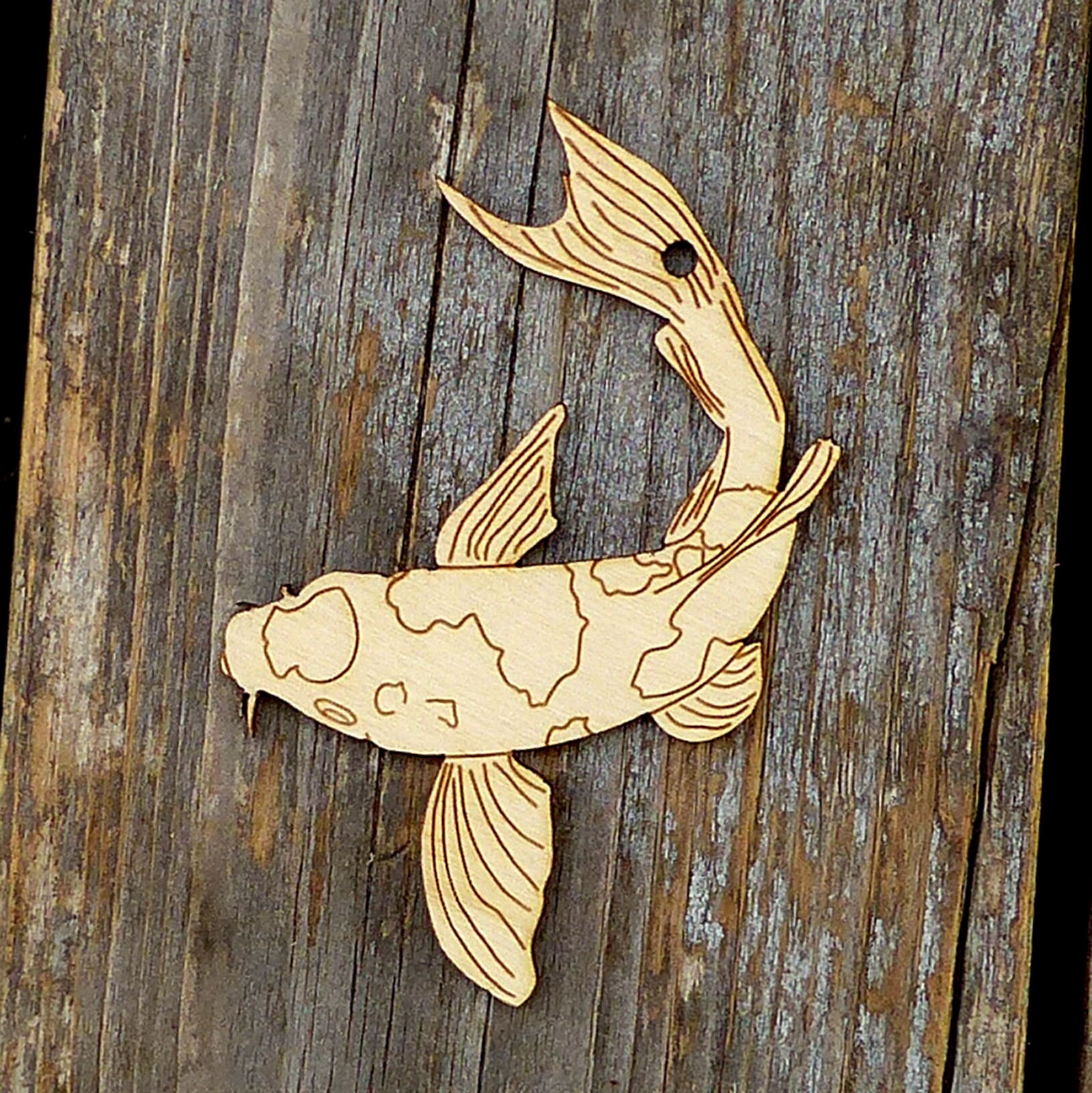 10x Wooden Koi Carp Twisting Craft Shape 3mm Ply Tropical Sea - Etsy