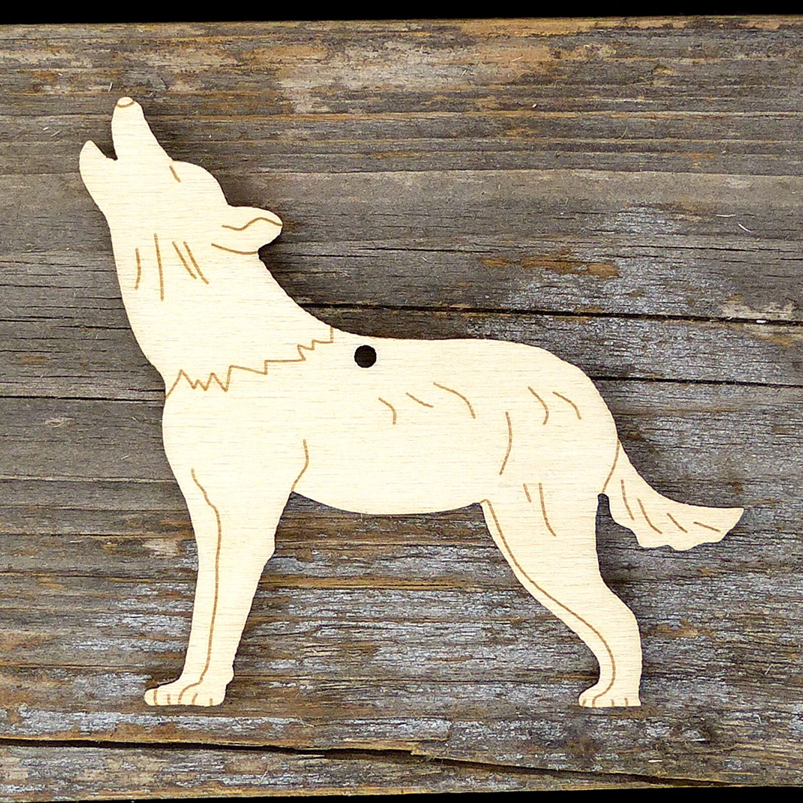 10x Wooden Standing Howling Wolf Craft Shape 3mm Ply Dogs - Etsy