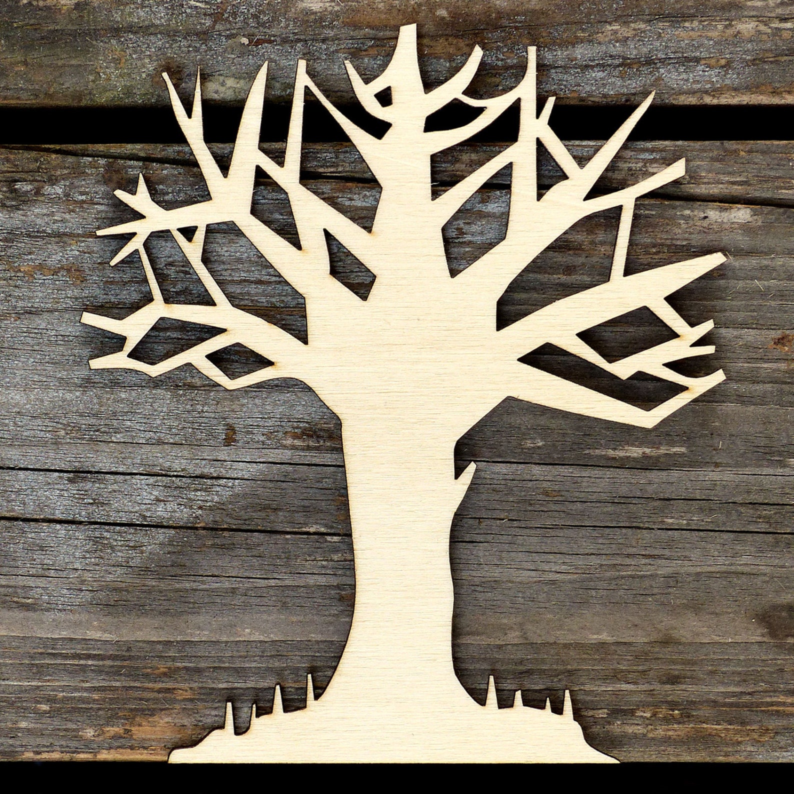 Set of 4 Trees Craft Shapes 3mm Plywood Spring Summer Autumn Winter - Etsy