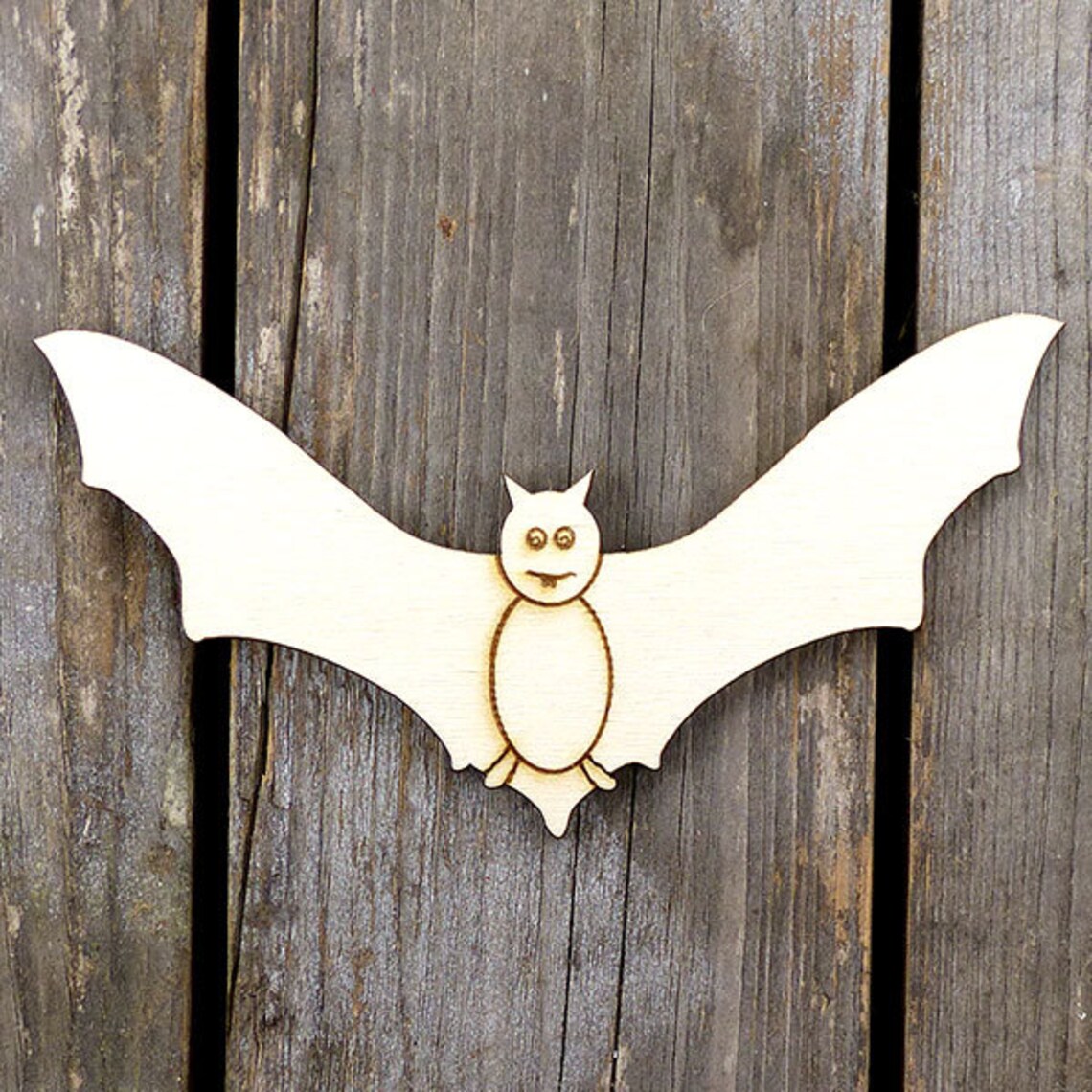 10x Wooden Vampire Bat Comic Craft Shapes 3mm Plywood | Etsy