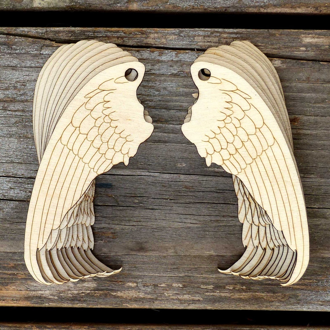 10x Wooden Pairs of Angel Wings Craft Shapes 3mm Plywood - Etsy