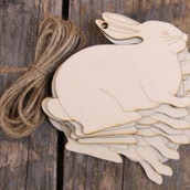 10x Wooden Rabbit Craft Shape 3mm Ply With Detail Rodent Pet - Etsy