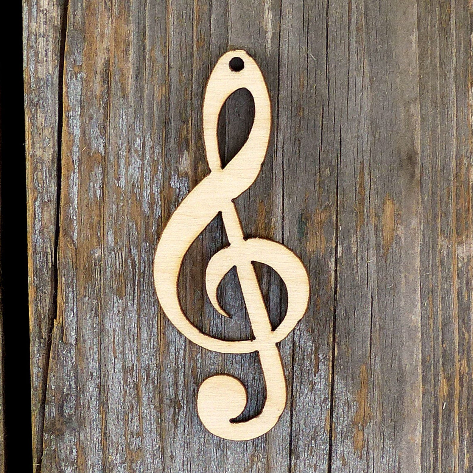 10x Wooden Treble Clef Music Note G Craft Shape 3mm Ply - Etsy UK