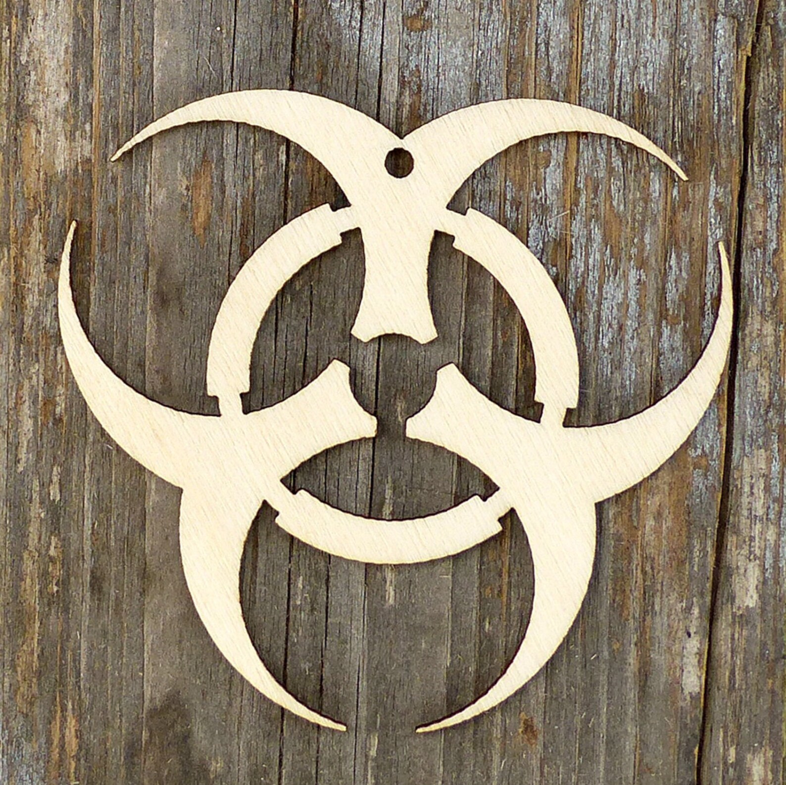 10x Wooden Warning Bio-hazard Sign Craft Shapes 3mm Plywood - Etsy UK