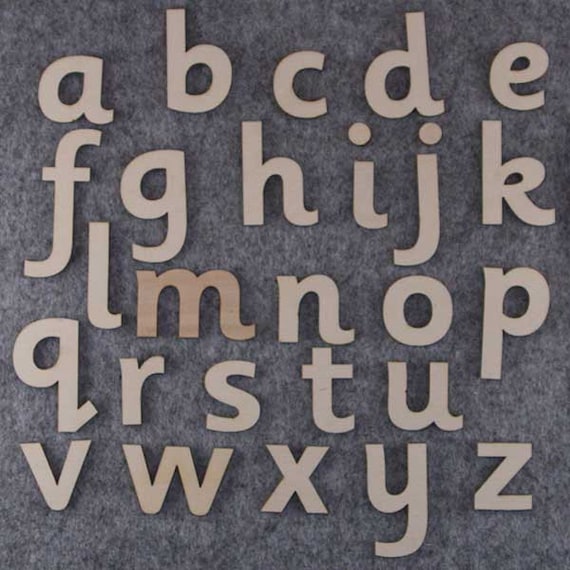 Sassoon Font Alphabet Set Lower Case Letters A-z 3mm Plywood - Etsy
