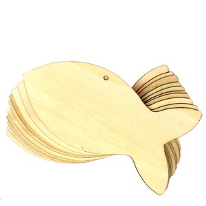 10x Wooden Simple Basic Fish Craft Shape 3mm Ply - Etsy