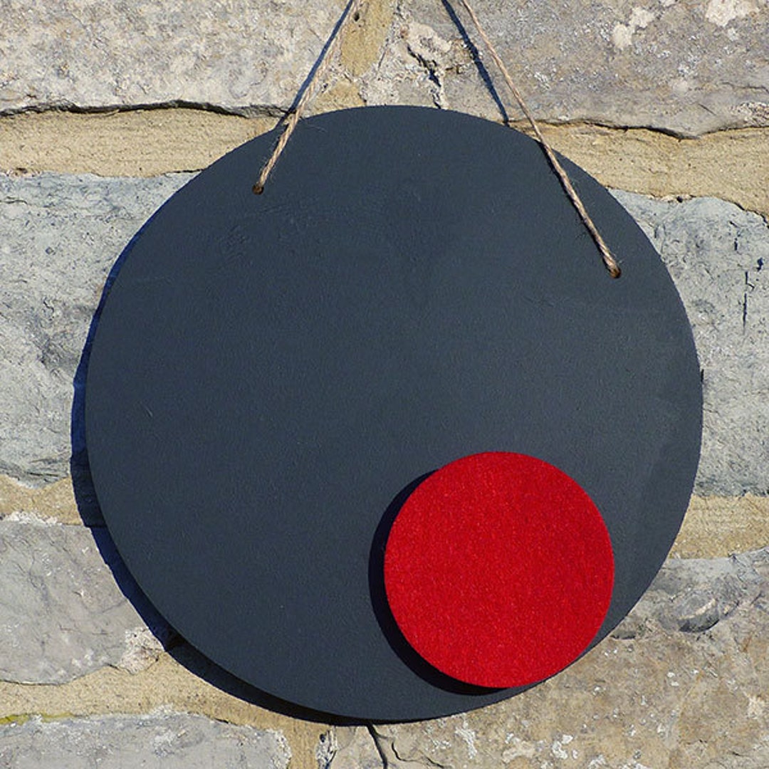 Chalk Blackboard Circle Shape for Memos Notes & Home Decor - Etsy