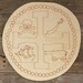 10x Wooden Pirate Doubloon Shapes 3mm Plywood Costume Spanish Gold ...