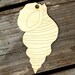 10x Wooden Sea Shell Nutmeg Craft Shapes 3mm Plywood - Etsy