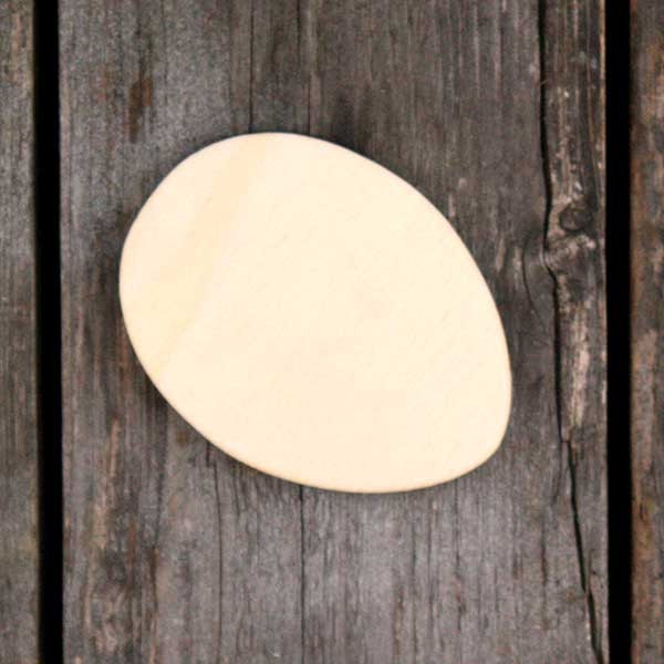 10x Wooden Plain Egg Craft Shapes 3mm Plywood | Etsy