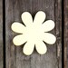 10x Wooden Simple Plain Daisy Craft Shapes 3mm Plywood - Etsy