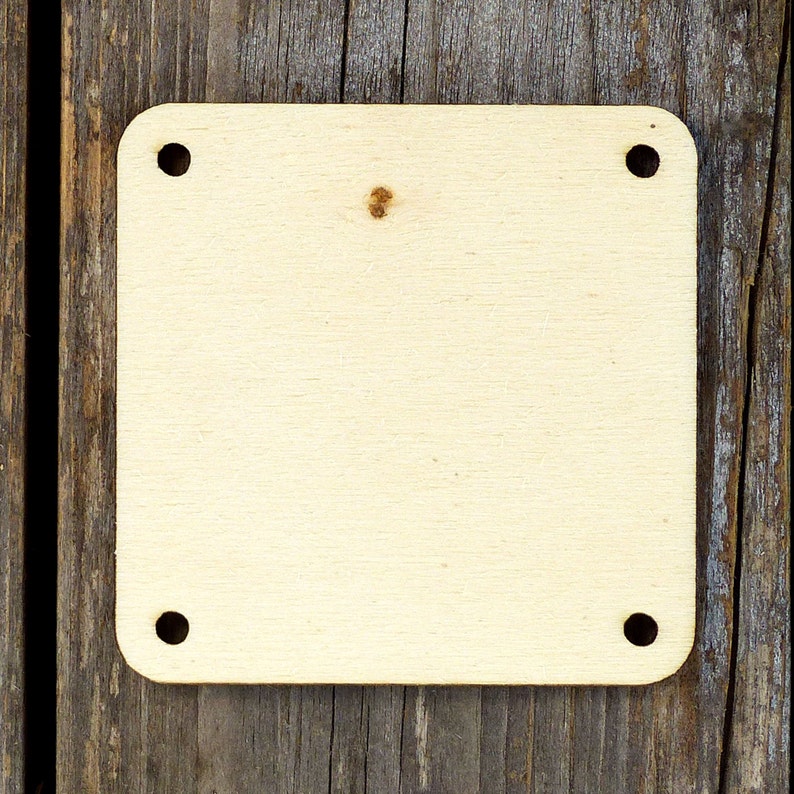 10x Wooden Square Rounded Corners Craft Shape 3mm Plywood - Etsy UK