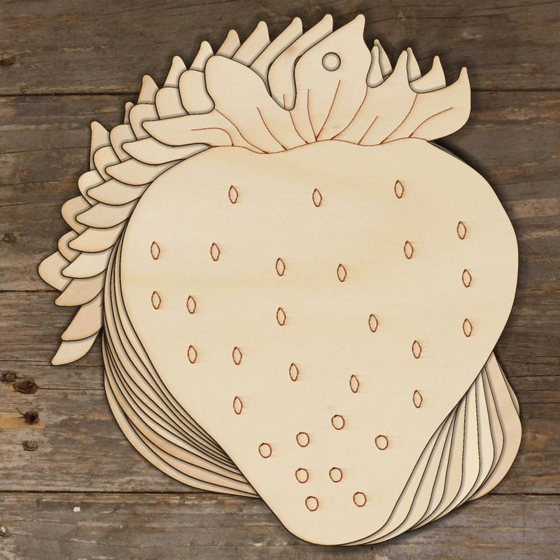 Strawberry Shape - Etsy