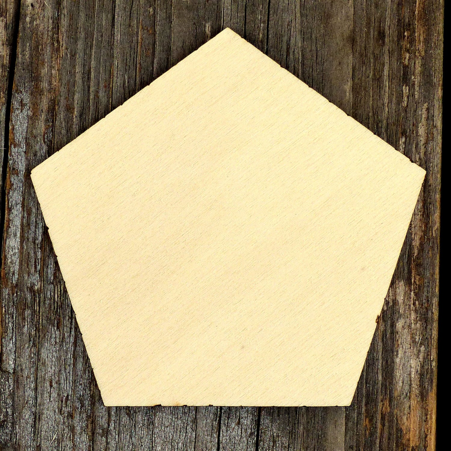 10x Wooden Pentagon Craft Shape 3mm Plywood Geometric 5 Sided - Etsy ...