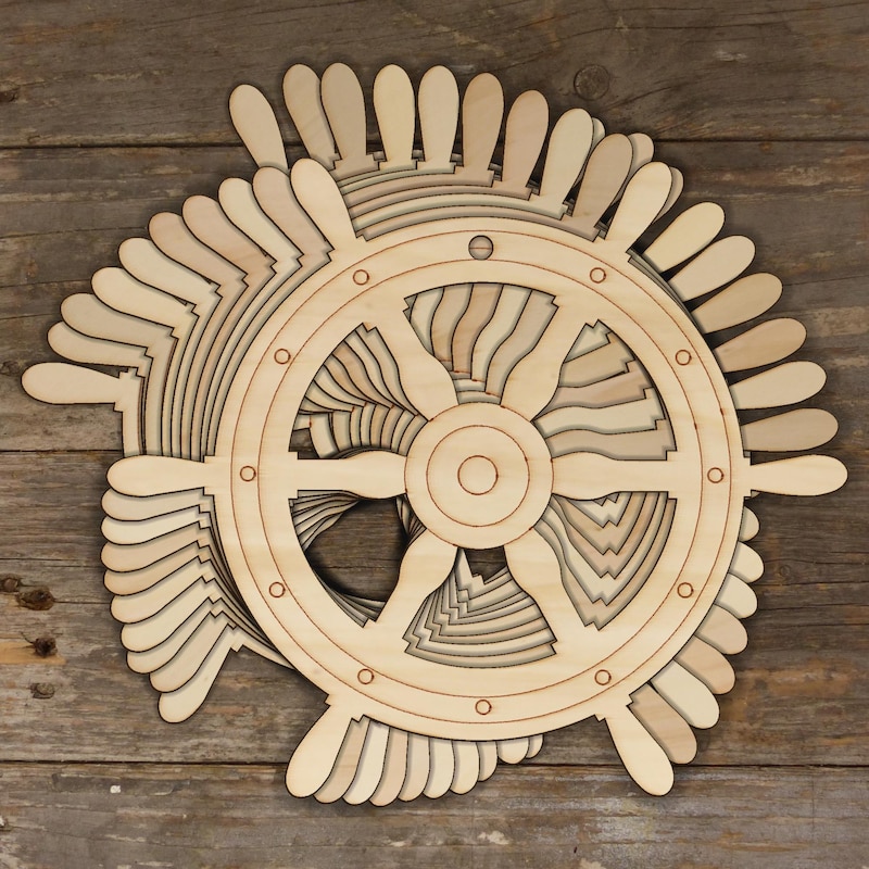 Wooden Ship Wheel - Etsy