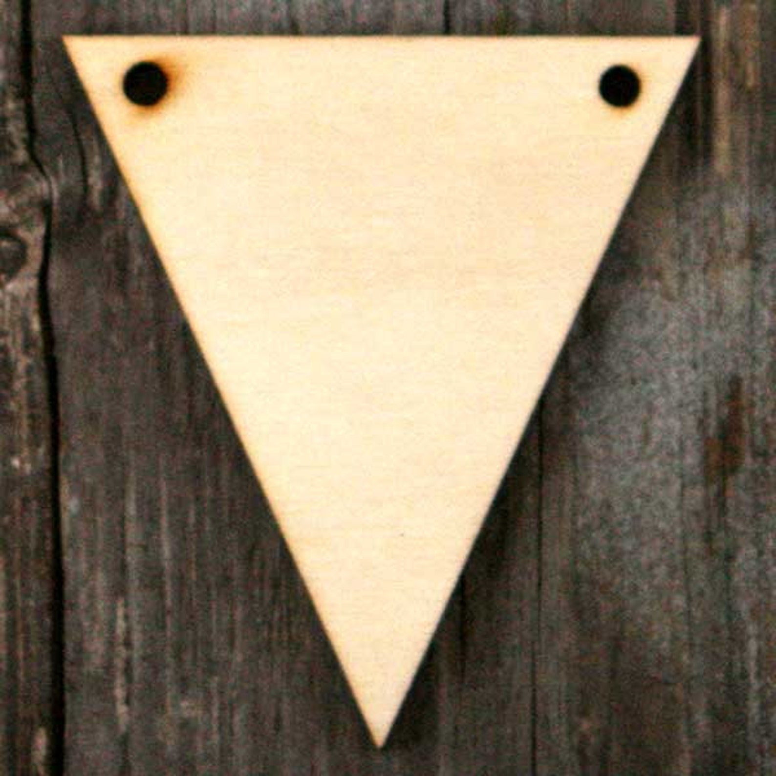 10x Wooden Bunting Triangle Craft Shapes 3mm Plywood - Etsy UK