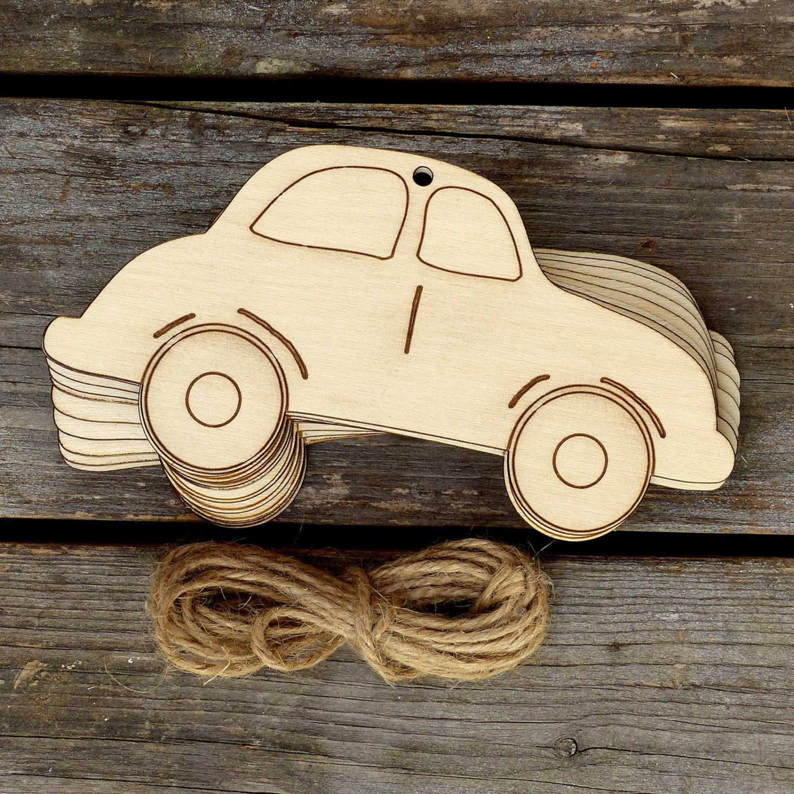 10x Wooden Comic Old Car Craft Shapes 3mm Plywood | Etsy
