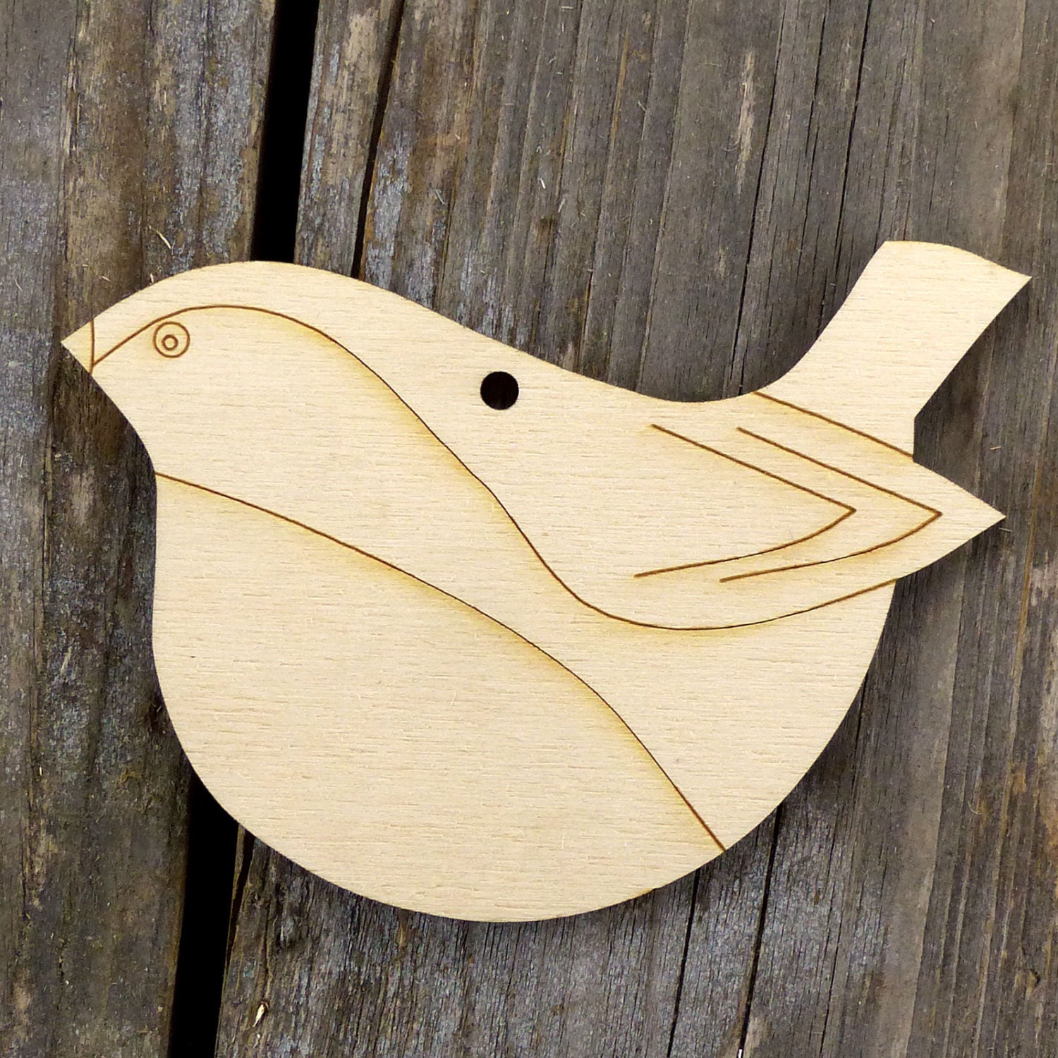 10x Wooden Robin Flying Bird Modern Style Craft Shapes 3mm - Etsy