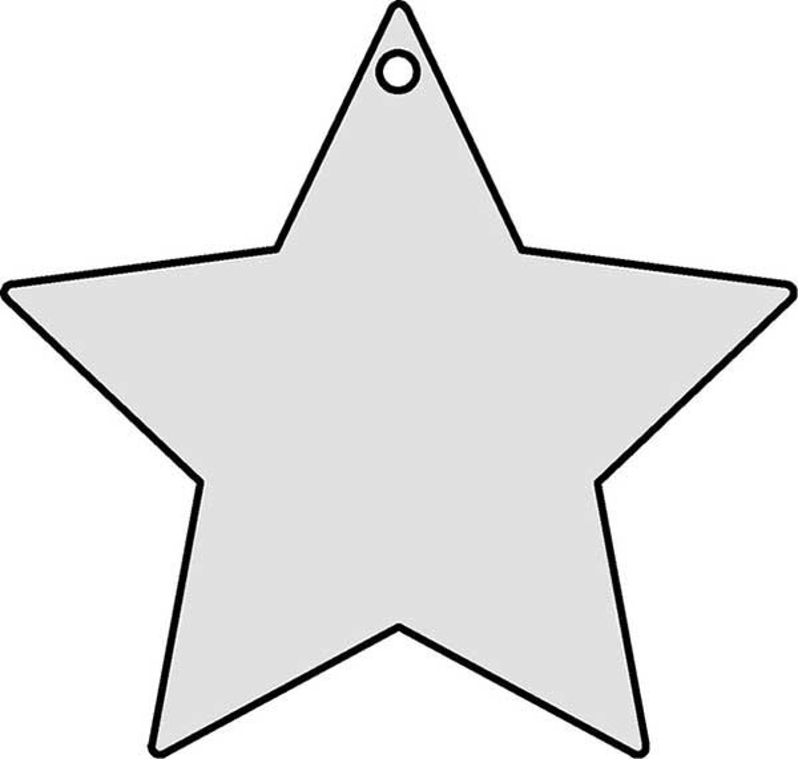 10x 3mm Thick Felt Pointed Star Craft Shapes Sizes 6-15cm 11 | Etsy UK