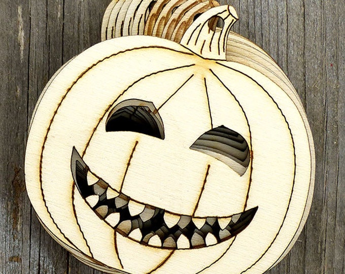 10x Wooden BOO Chain Word Craft Shapes 3mm Plywood Halloween - Etsy