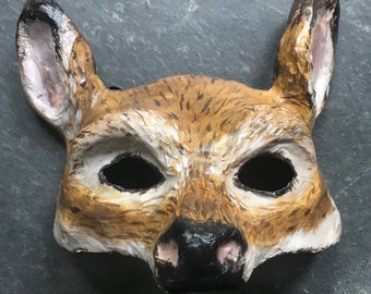 Paper Mache Mask | Etsy