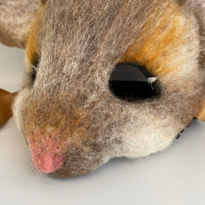 Field Mouse Mask, Masquerade Party Mask, Needle Felted Mask, Cosplay ...