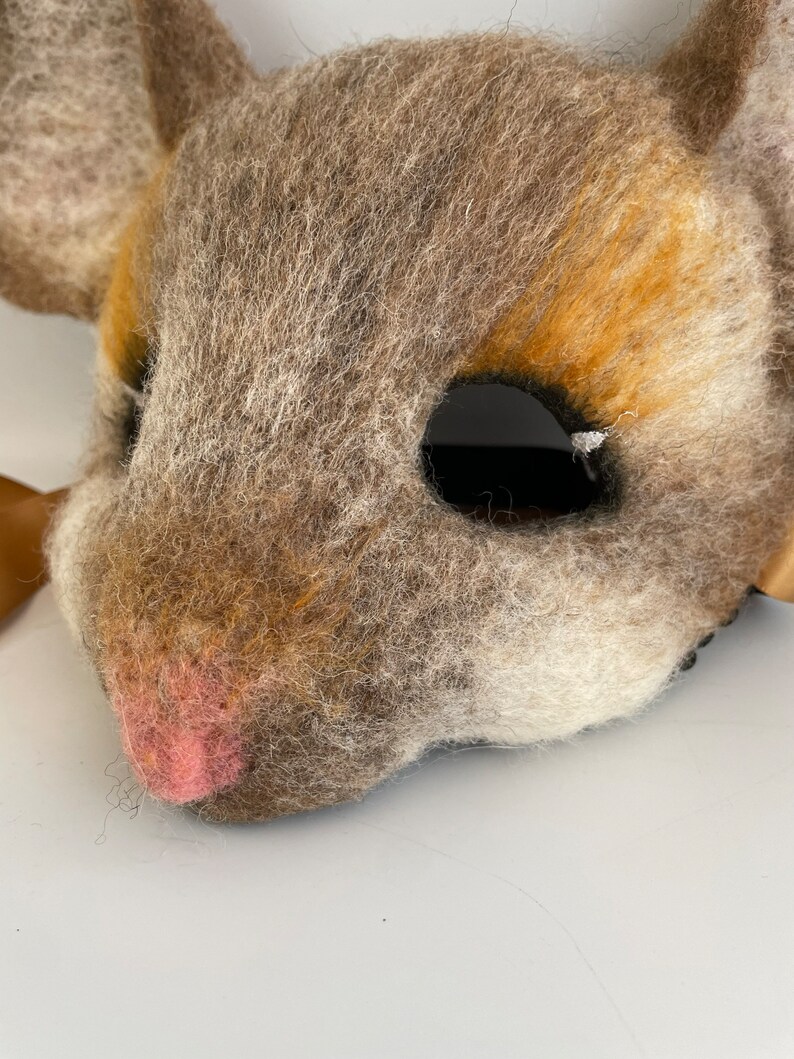 Field Mouse Mask Masquerade Party Mask Needle Felted Mask - Etsy