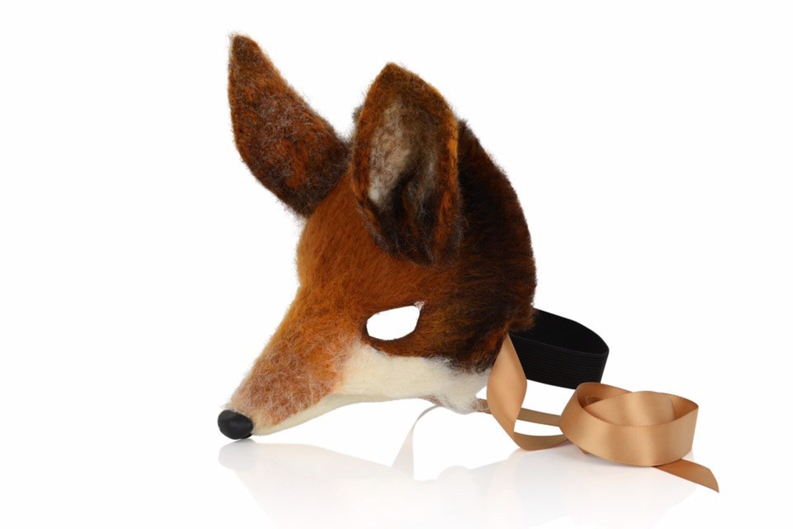 Luxury Red Fox Mask Unisex Adult Fox Mask Carnival Mask | Etsy