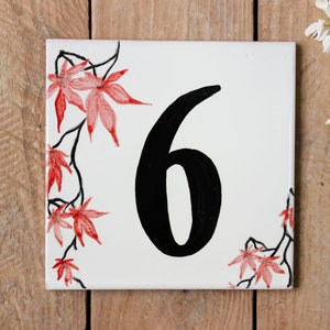 House Sign With Maple Leaf, Personalized Sign for Home, Outdoor Custom ...