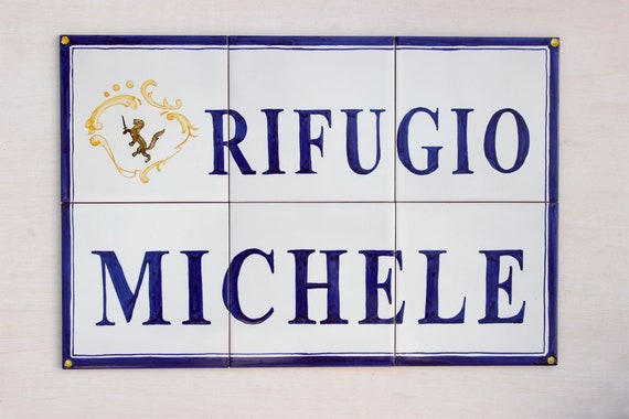 Personalized Ceramic Tiles Mural Custom House Sign House | Etsy