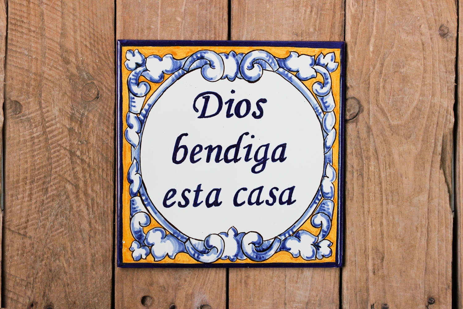 Spanish House Number Plaque, Old Address Plaque, House Name Signs, Hand ...