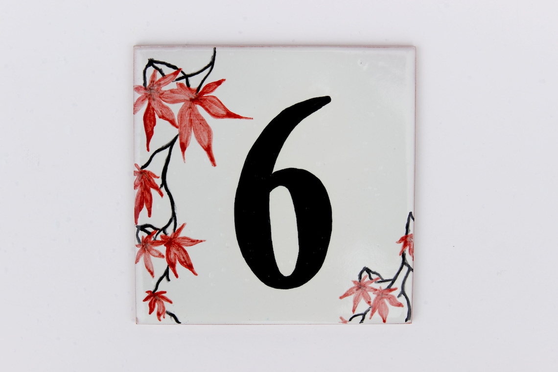 House Sign With Maple Leaf Personalized Sign for Home - Etsy