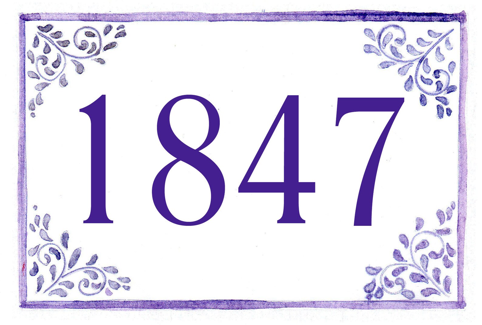 Mexican Address Plaque Talavera House Numbers Plaque Ceramic - Etsy