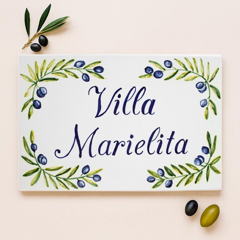 Villa House Signs - Etsy