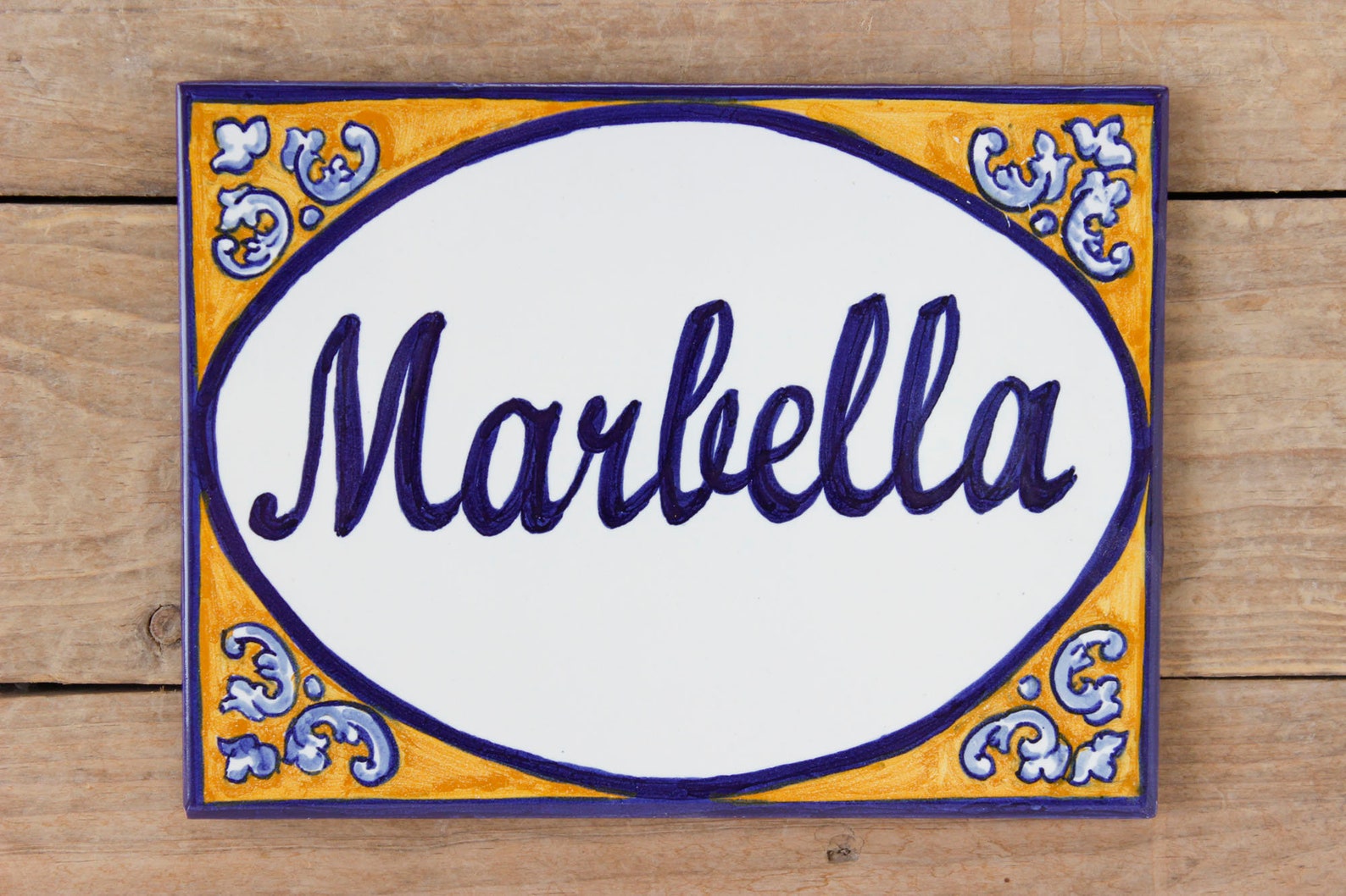 House Number Spanish, Signs for Home, Personalized Tile, Ceramic House ...