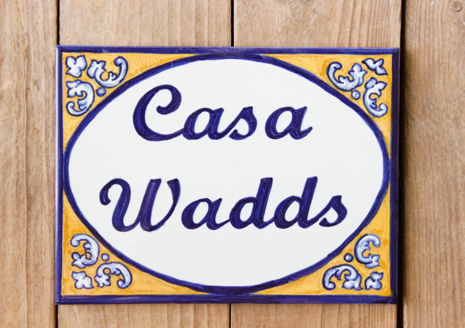 House Number Spanish, Signs for Home, Personalized Tile, Ceramic House ...