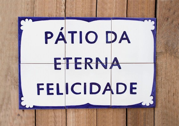 Personalized Ceramic Tiles Mural Custom House Sign House | Etsy