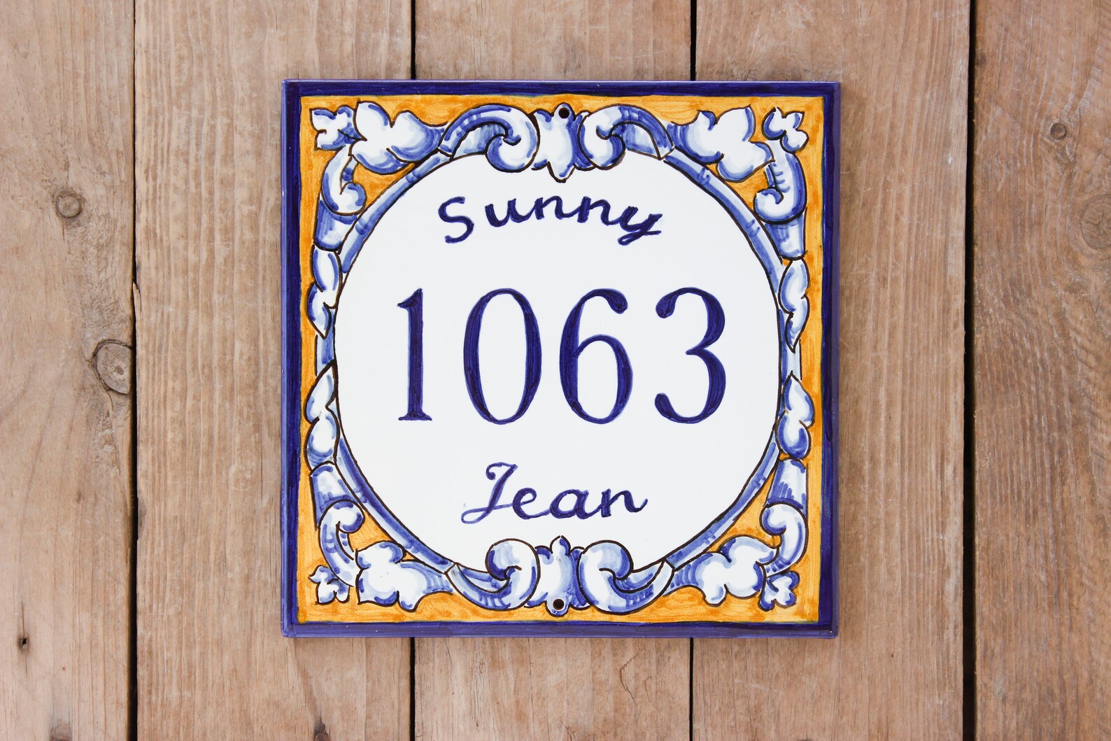 Spanish House Number Plaque Old Address Plaque House Name | Etsy