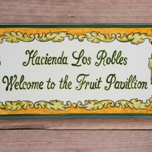 House Number Spanish, Signs for Home, Personalized Tile, Ceramic House ...