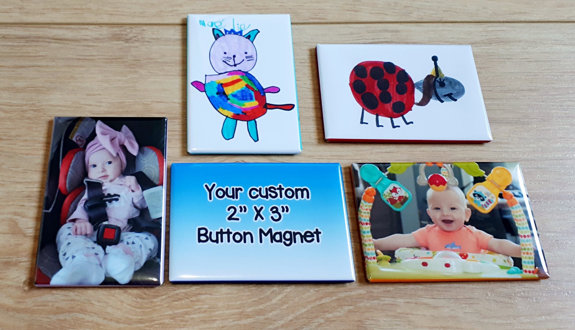 Custom Photo Magnet Customizable Photo Magnet Photo Family - Etsy
