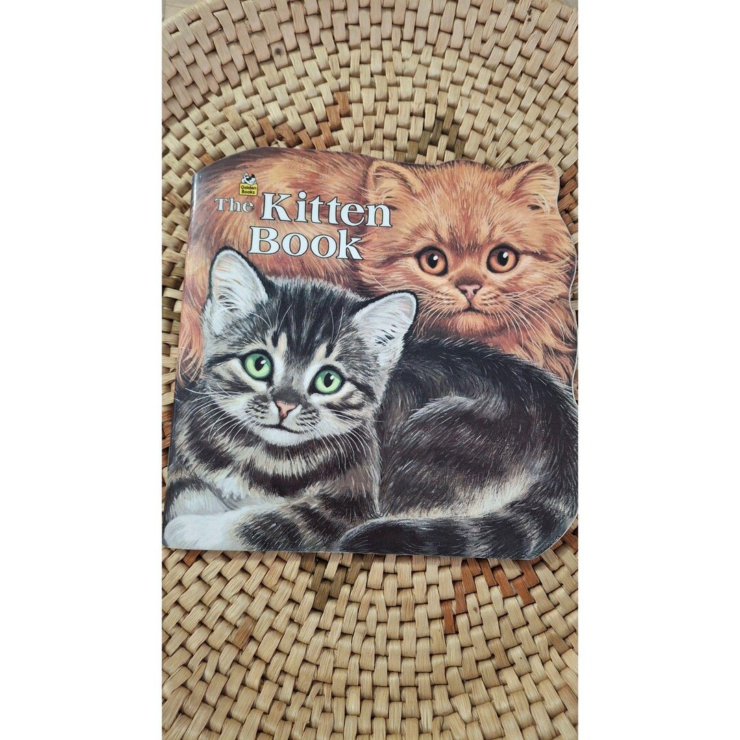 The Kitten Book, Golden Books, Jan Pfloog, 1968, Western Publishing ...