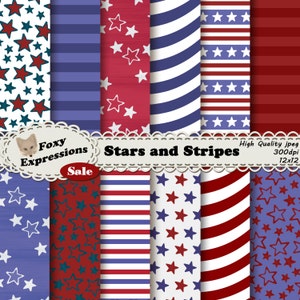 Stars and Stripes Pack Comes in Shades of Red, White and Blue With Fun ...