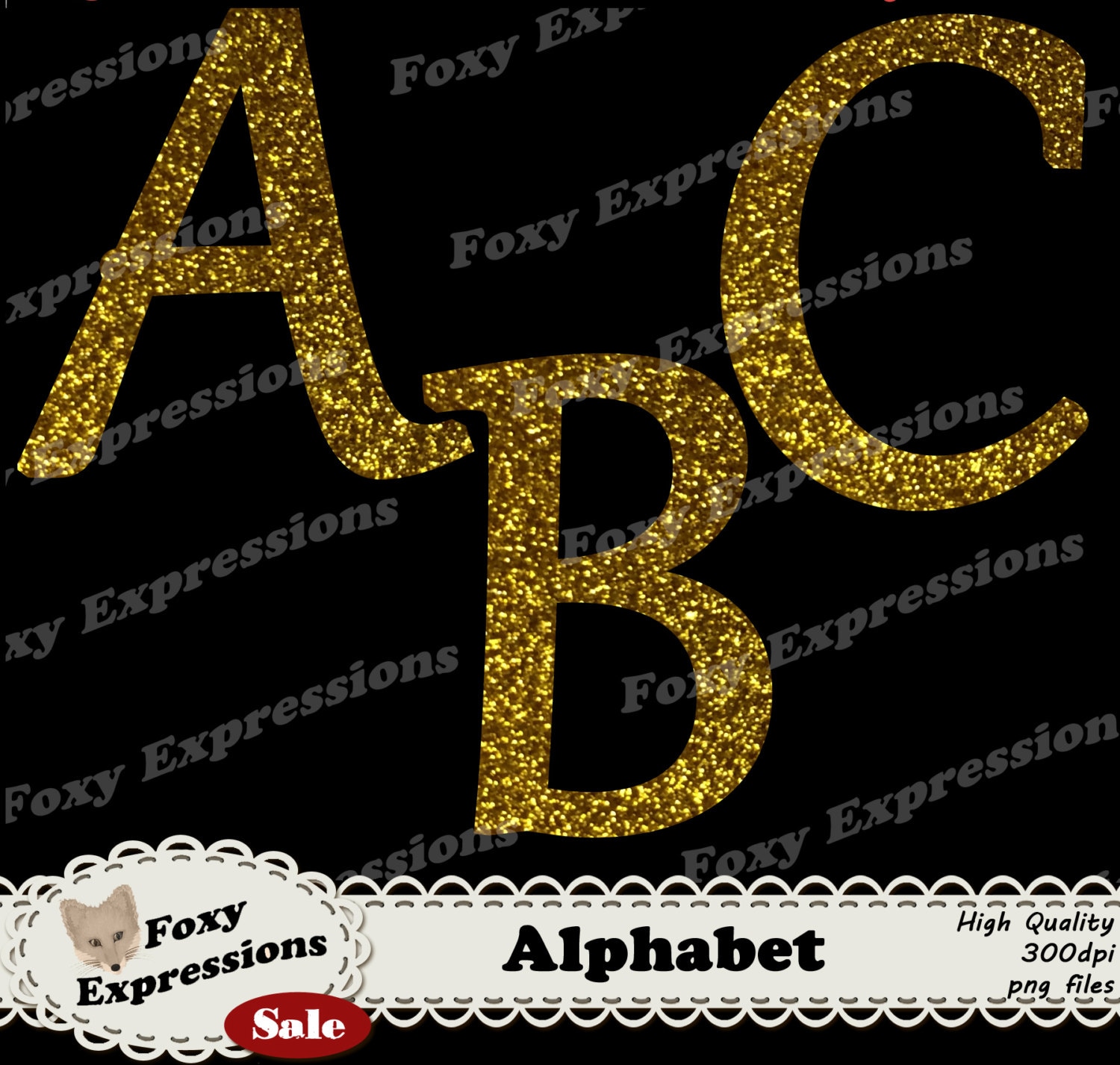Gold Glittery Alphabet Letters and Numbers Pack Comes in Gold - Etsy