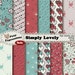 Simply Lovely Digital Paper Pack Comes With Hand Drawn Doodles Like ...