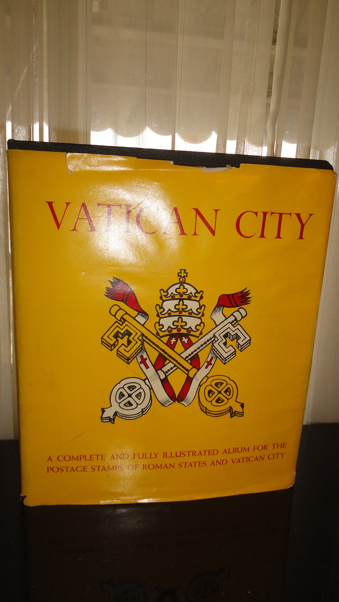 Vintage 1961-1972 Vatican City Fully Illustrated Album for Postage ...