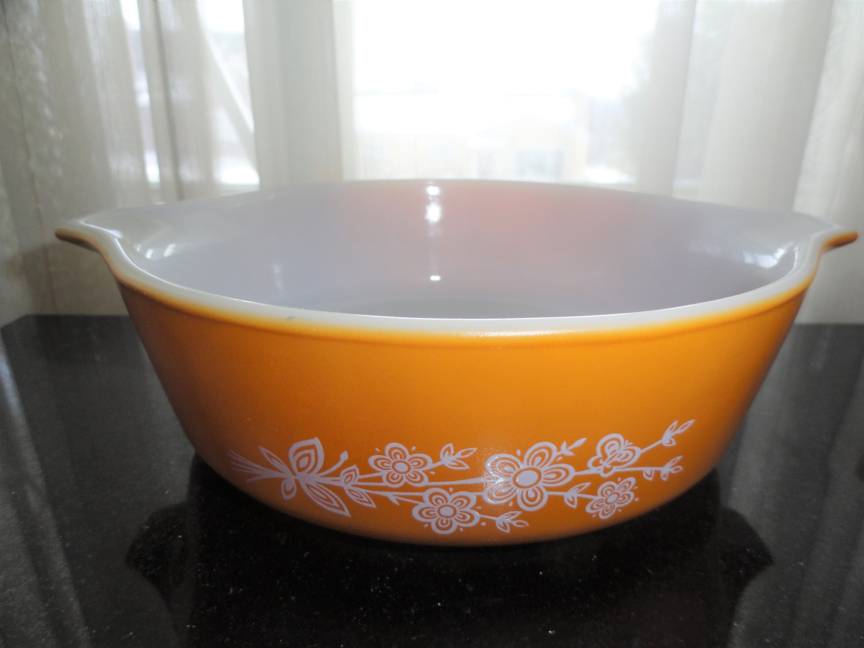 Retro 1970's Pyrex 471 B 500ml. 1 Pint Butterfly Gold | Etsy