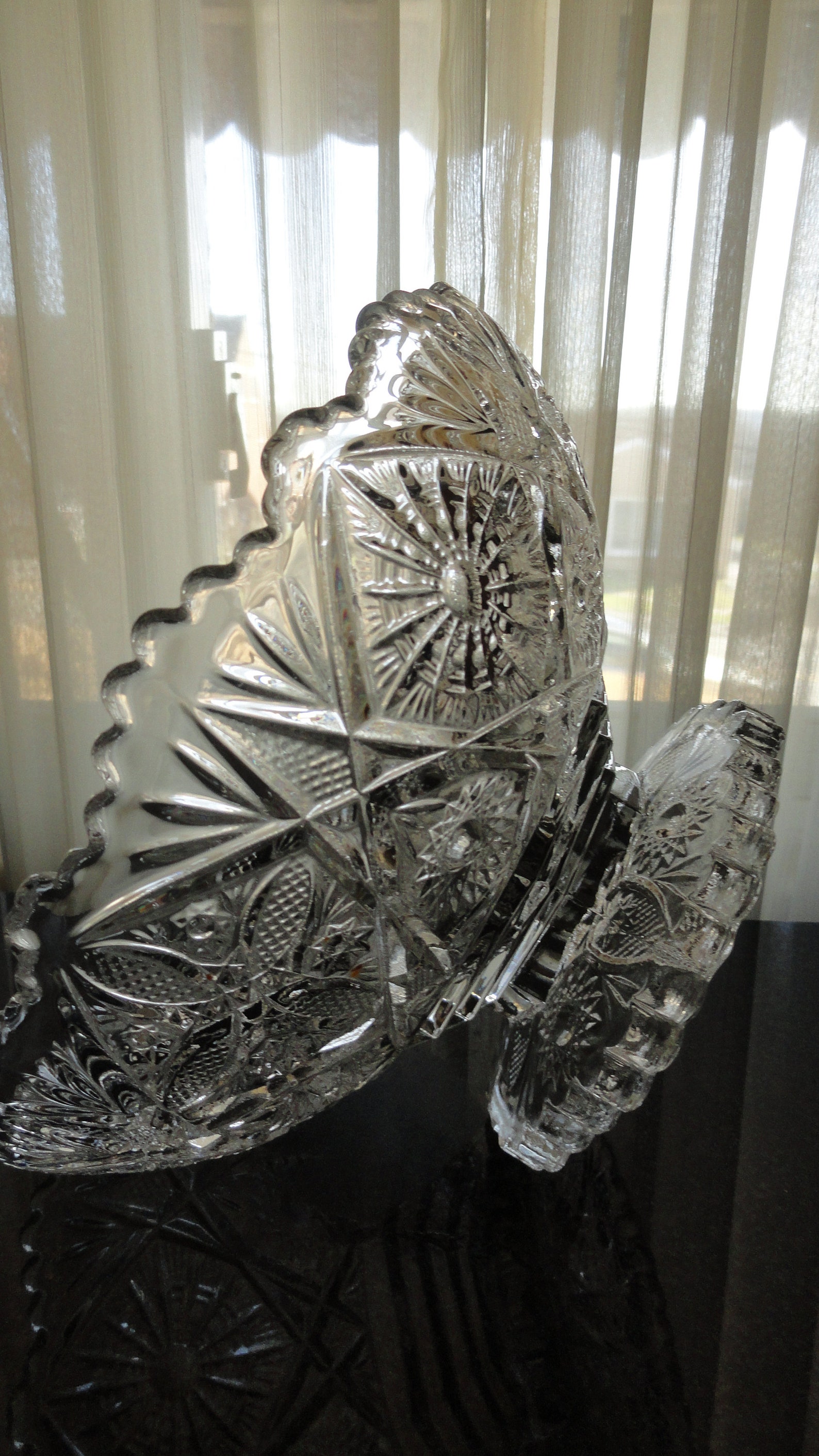 Mid Century Imperial Crystal Glass Company Pressed Glass - Etsy